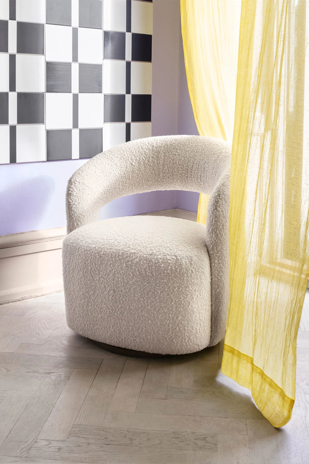 Judi Maya Cream lounge chair